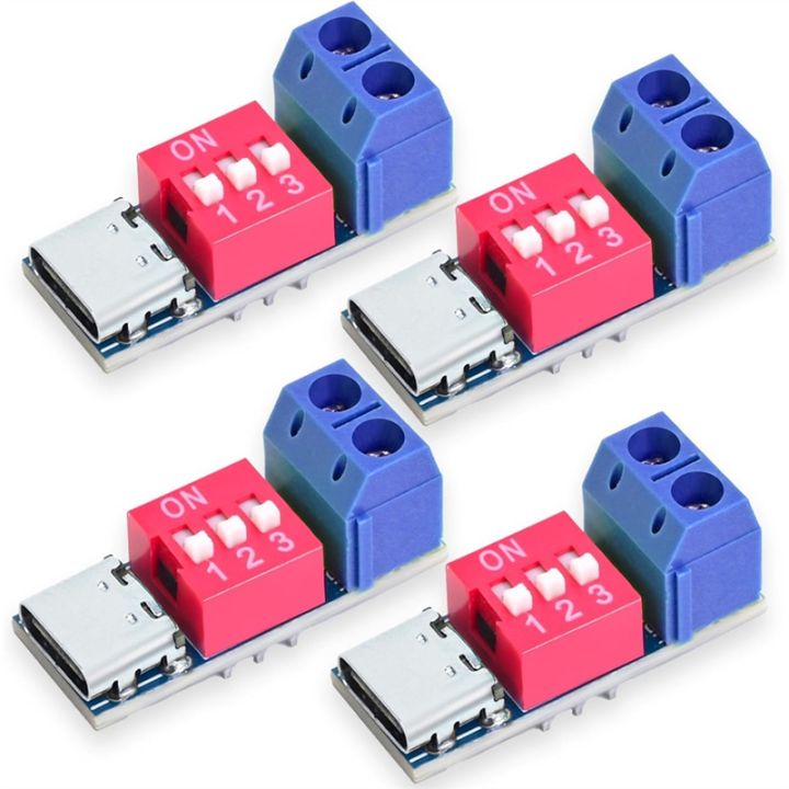 Power Delivery Boost Module USB-C PD Trigger Board Module Decoy QC Fast ...