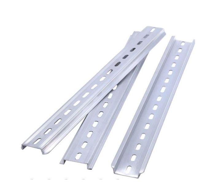 [3PCS] 1 Meter Aluminium Din Rail / Din Mounting Rail / Steel (Grey ...