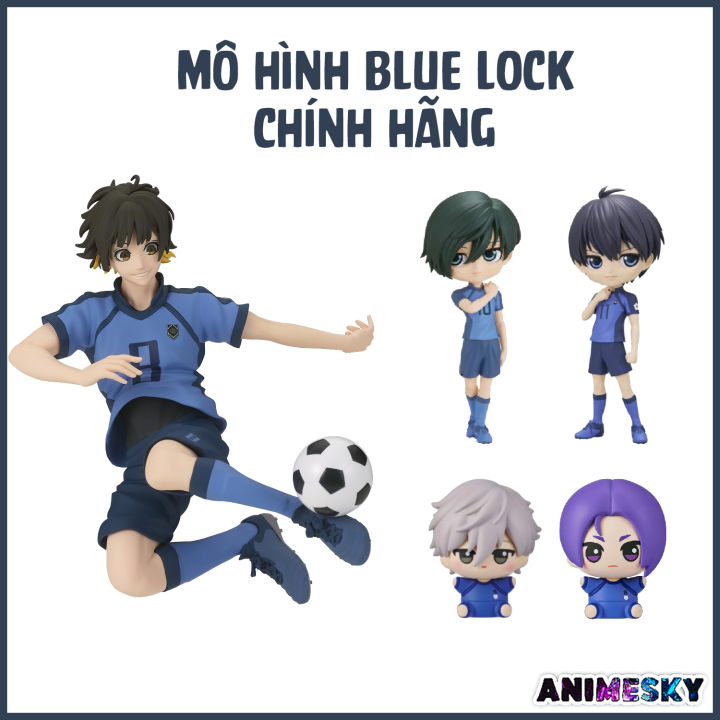 [Có sẵn] Mô hình chính hãng Blue Lock Banpresto Tổng hợp - Figure Blue ...