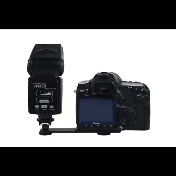 LZD Camera External Flash Bracket Rack with Horizontal Arm Camera ...