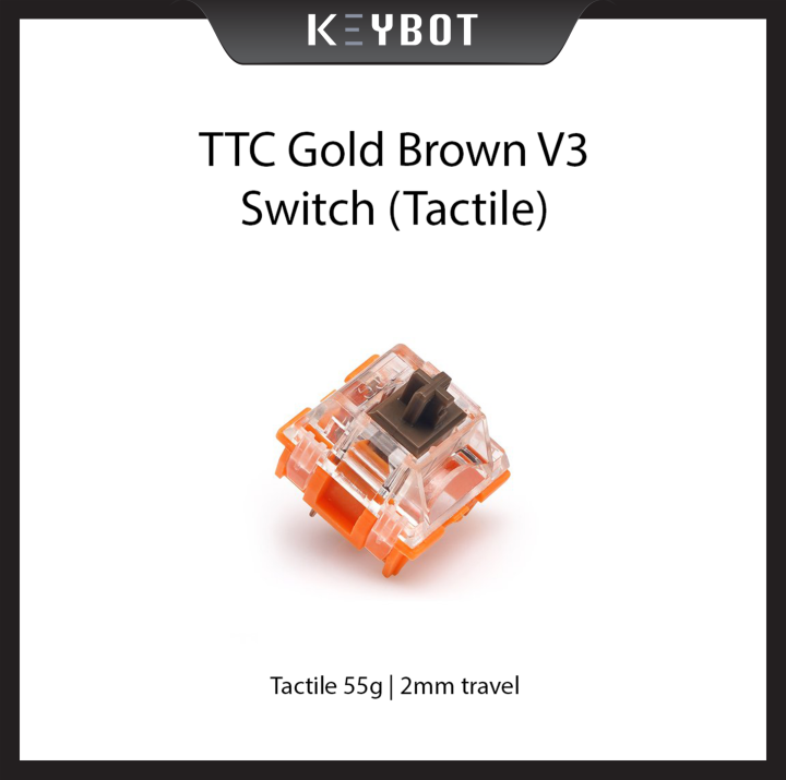 TTC Gold Brown V3 switches | Lazada