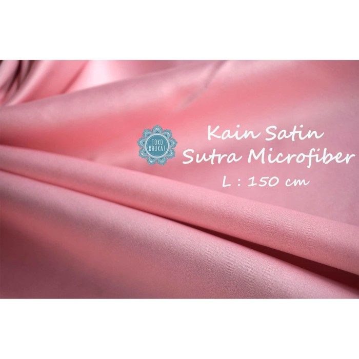 Kain Sutra Microfiber / Kain Satin Sutra Microfiber | Lazada Indonesia
