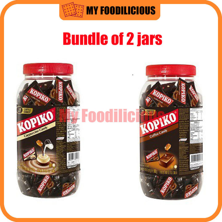 Kopiko Coffee Candy Classic /Cappuccino Jar 1050g Gula-gula Kopi Sweet ...