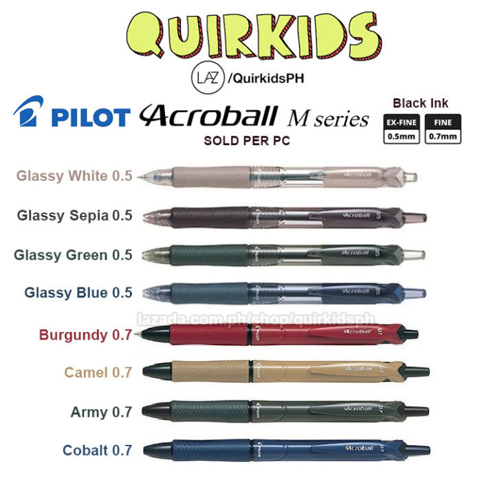 Pilot Acroball M Series Ballpoint Pen 0.5 Extra Fine / 0.7 Fine | Lazada PH