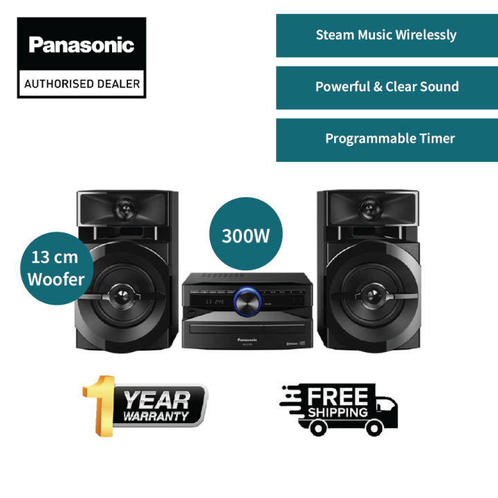 Panasonic SC-UX100 Hifi System 300W Bluetooth SC-UX100GSXK | Lazada