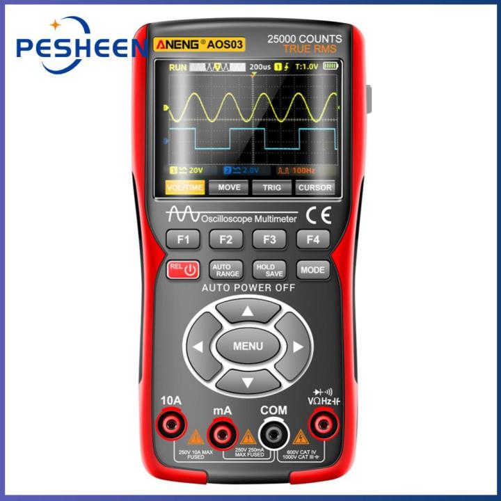 Digital Oscilloscope Multimeter Signal Generator 2 Channel 50MHZ ...