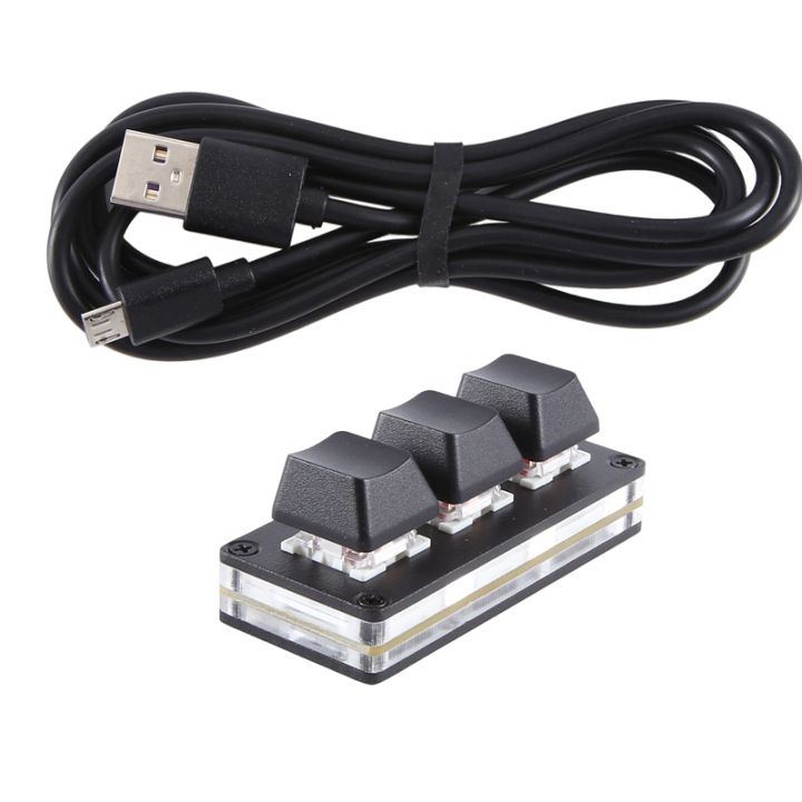 Multimedia OSU Gaming Keypad 3 Key Custom Programming Macro Keyboard ...