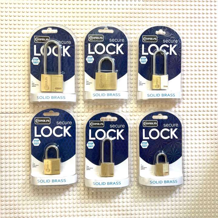 Cooper.ph Rhombus Shape Brass Padlock Short and Long CP-BPB | Lazada PH