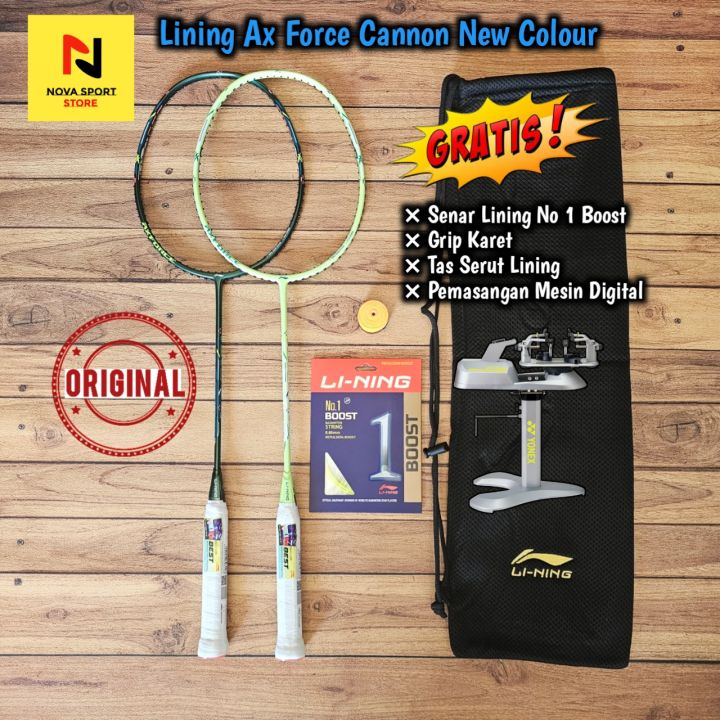 Raket Badminton Lining Ax Force Cannon New Colour | Lazada Indonesia