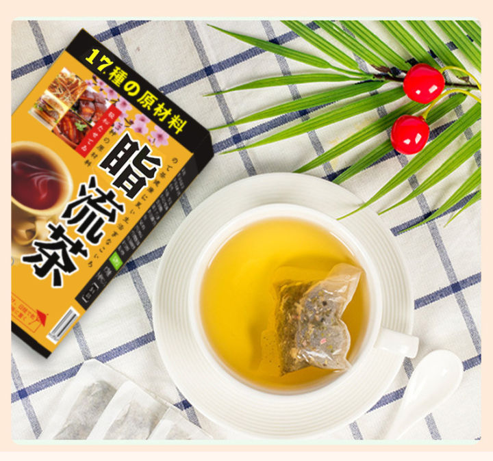 🔥 Fat Flow Detox Slimming Tea 5g X 24 sachets 脂流茶 (排毒瘦身流脂茶) | Lazada