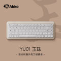 AKKO YU01 Transparent Mechanical Keyboard Customized Bluetooth Wireless ...
