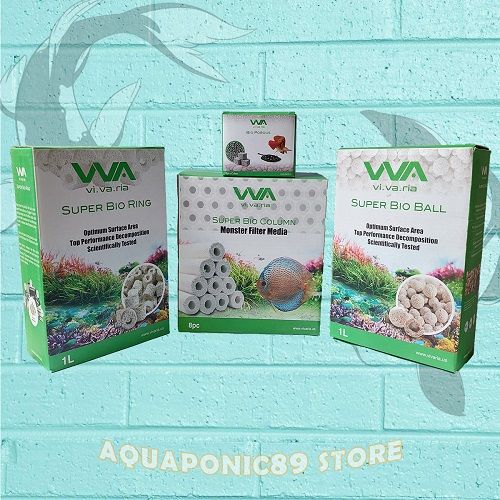 VIVARIA Media Filter Premium Untuk Rumah Bakteri Aquarium Super Bio ...