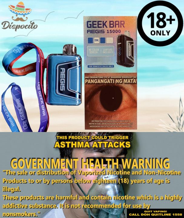 GEEKBAR 15000 P.C DISPOSABLE POD ORIGINAL | Lazada PH