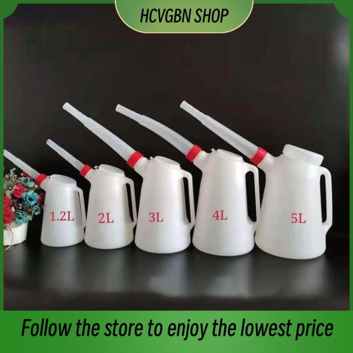 HCVGBN SHOP 1.2/2/3/4/5 Litre Oil Measuring Jug with Pouring Plastic ...