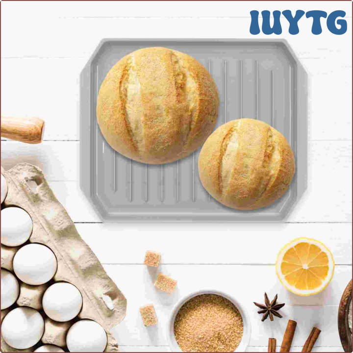 Iuytg thịt xông khói khay lò nướng lò vi sóng nồi Khay nướng bánh nhựa ...