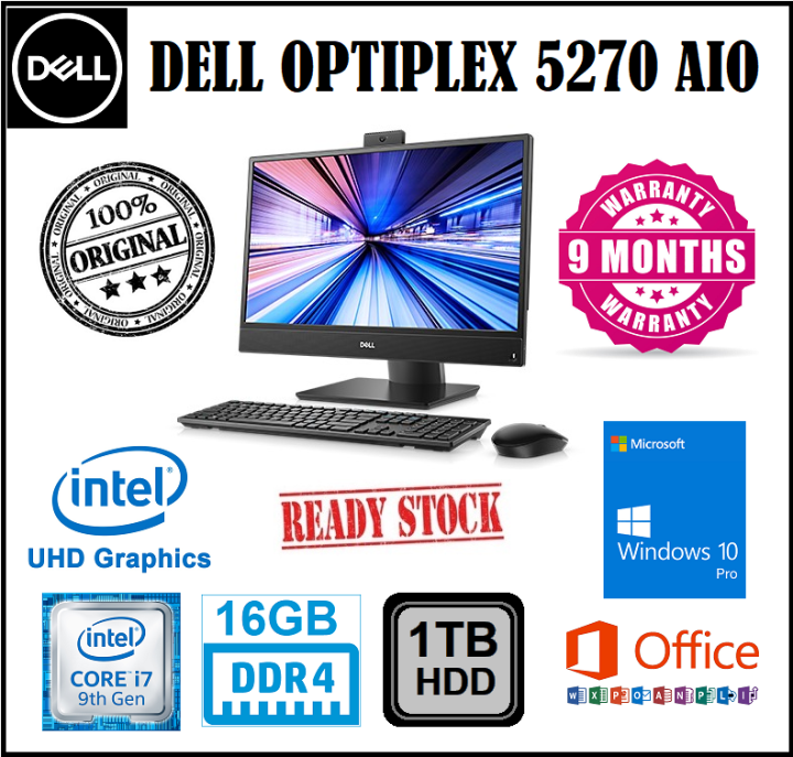 Dell Optiplex 5270 AIO (ALL IN ONE) COREI7 | Lazada
