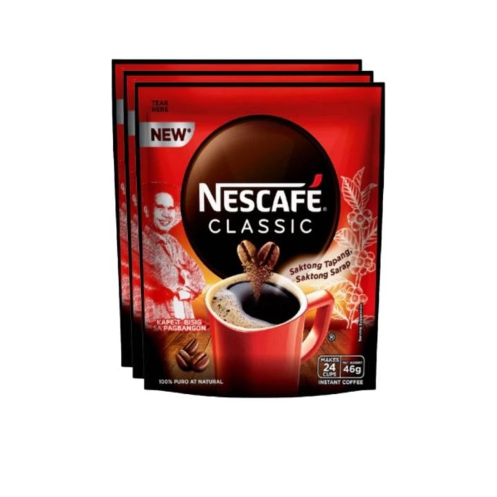NESCAFE Classic 46G - Pack of 3 | Lazada PH