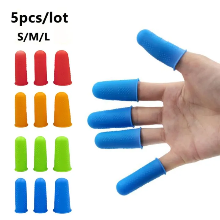 KECTTIO 5 cái/lốc May vá Đê Phụ kiện May Chịu nhiệt Chống cắt Bọc ngón ...