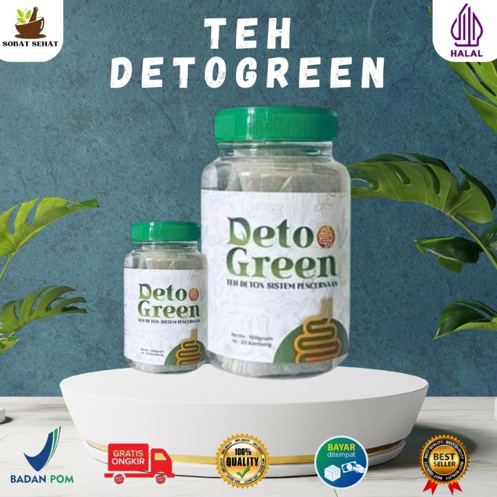 Teh Detogreen Detox Sistem Pencernaan membantu membersihkan Usus Kotor ...