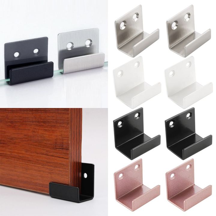 XERNG Hardware U shape Mirror Support Wall Fixing Clip Display Buckle ...