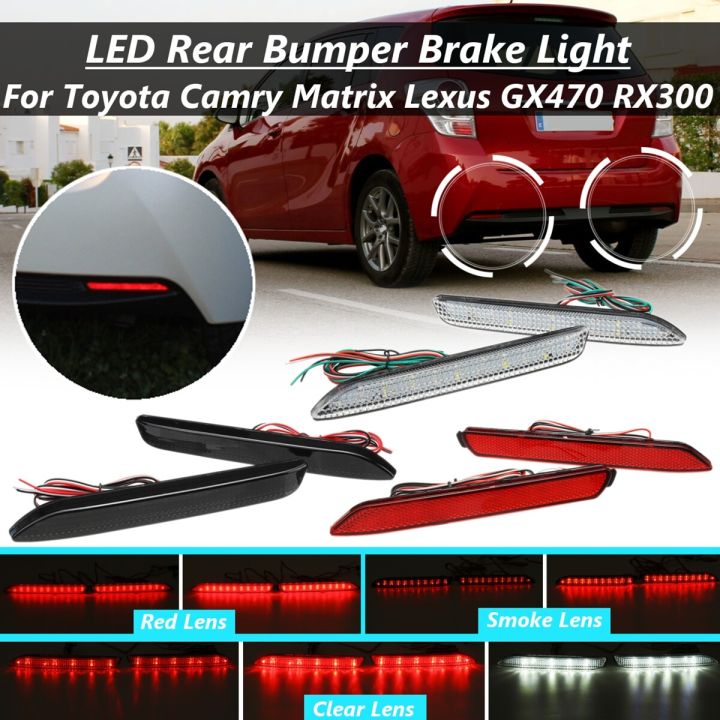 LED Rear Bumper Reflector ke Stop Lamp LED Strip Light Tail Light For ...