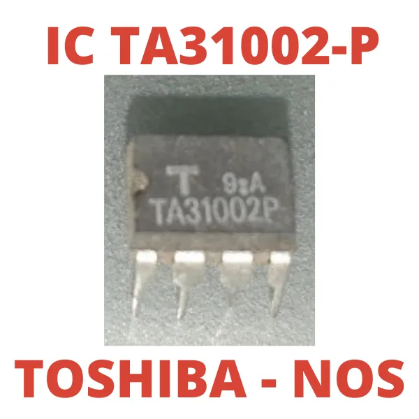 IC TR TA31002 TA 31002 ORI AISI TOSHIBA NOS BIPOLAR LINEAR TELEPON BELL ...