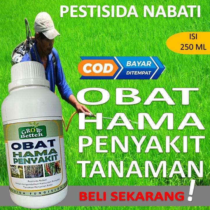 Pestisida Formula Organik Cair Pesnab 250 ml Pembasmi Semua Hama dan ...