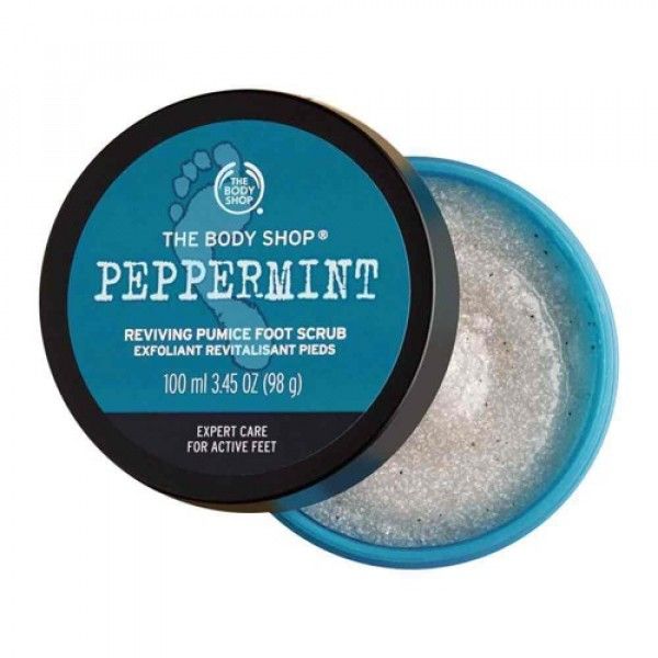 The Body Shop Peppermint Reviving Pumice Foot Scrub 100ml | Lazada