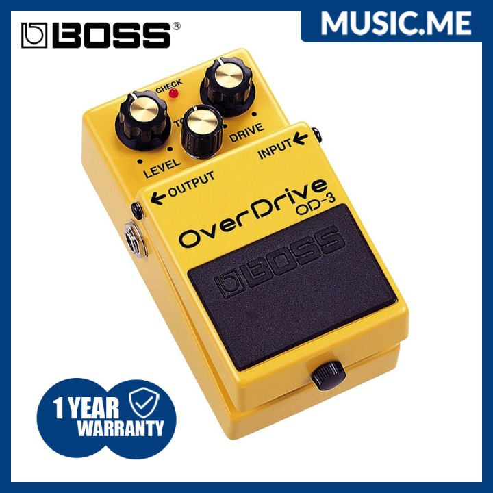 BOSS OD-3 Overdrive เอฟเฟคกีต้าร์ ของแท้ 100% มีรับประกันศูนย์ | Lazada ...
