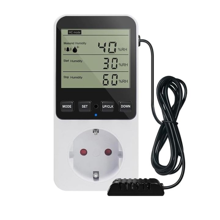 Humidity Controller, Temperature Controller Socket 230 V, Temperature Switch, Socket Thermostat ...