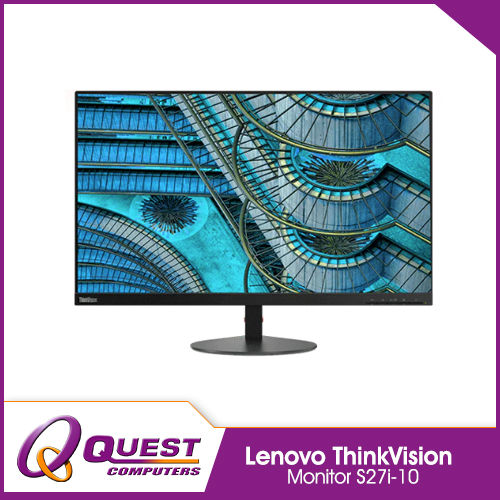Lenovo S27I-10 ThinkVision 61C7KAR1WW 27-INCH LED Backlit LCD Monitor ...