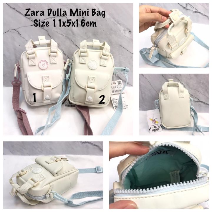 READY STOK!! ZARA DULLA MINI BAG BISA BERUBAH WARNA / TAS SELEMPANG ...