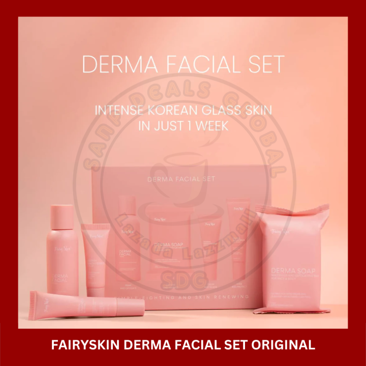 FAIRYSKIN DERMA FACIAL SET ORIGINAL | Lazada PH
