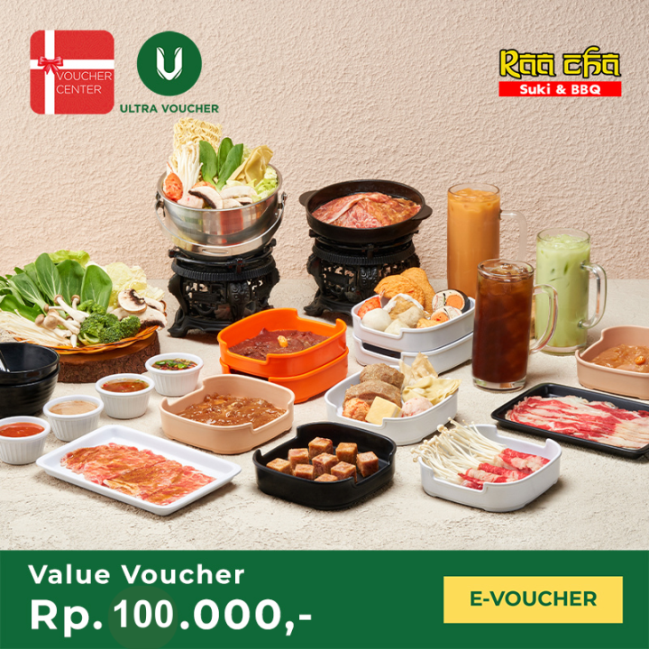 Voucher Digital Raa Cha Rp 100.000 - Voucher Value | Lazada Indonesia