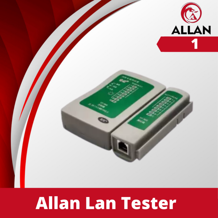 2pcs. Allan Network Lan Cable Tester with battery | Lazada PH