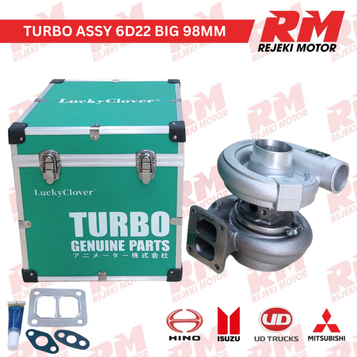 ME053939 Turbo Turbocharger Mitsubishi Fuso 6D22 6D40 ( 98MM ) Lucky ...