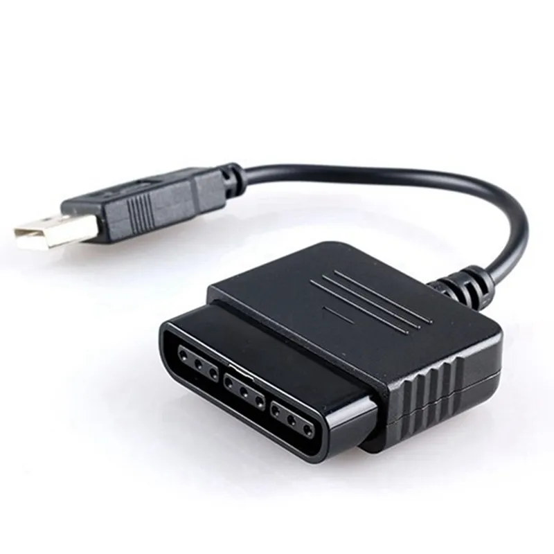 1 Piece USB Adapter Converter Cable Games Controller Adapter for PS2 ...