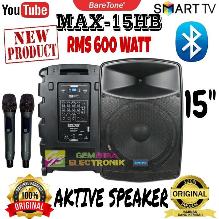 Speaker Spiker Portable Meeting BARETONE MAX15HB MAX 15HB MAX 15 HB ...