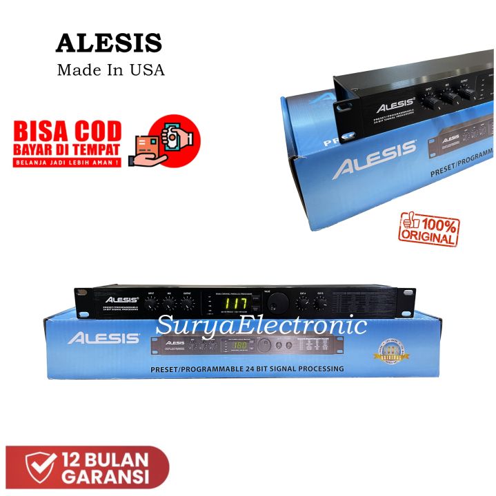 Alesis Effects Vocal Microverb4 Digital Reverb Effects Vocal ...