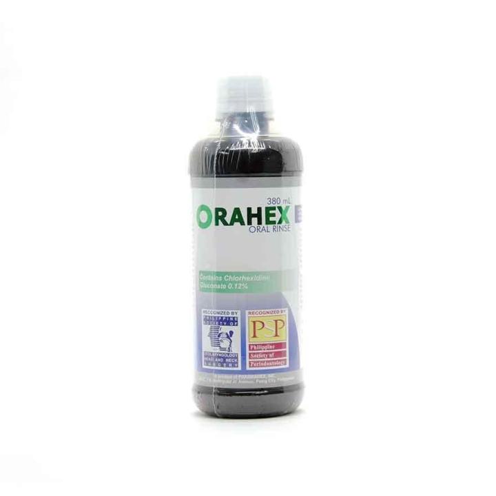 Orahex Oral Rinse 380ml Regular Alcohol | Lazada PH