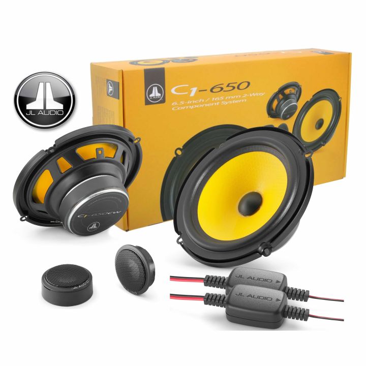 JL Audio C1-650 Split Speaker Component 2-Way 6.5 inch Set ORIGINAL ...