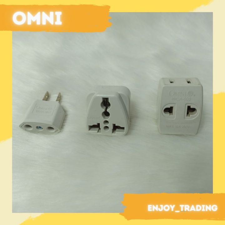 OMNI Travel Adapter Fire Retardant | Lazada PH