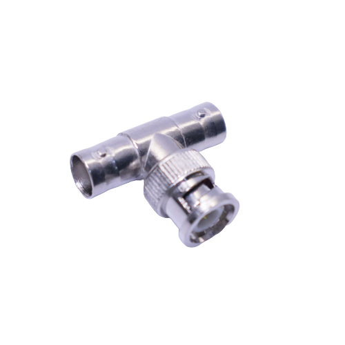 BNC T Joint Female Male Female Connector, RG59 / RG6 Coaxial Connector For CCTV Camera | Lazada