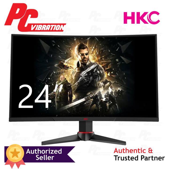 HKC M24G1F HKC 24" CURVED GAMING MONITOR 1920X1080 DVI/HDMI/DP 144HZ W ...