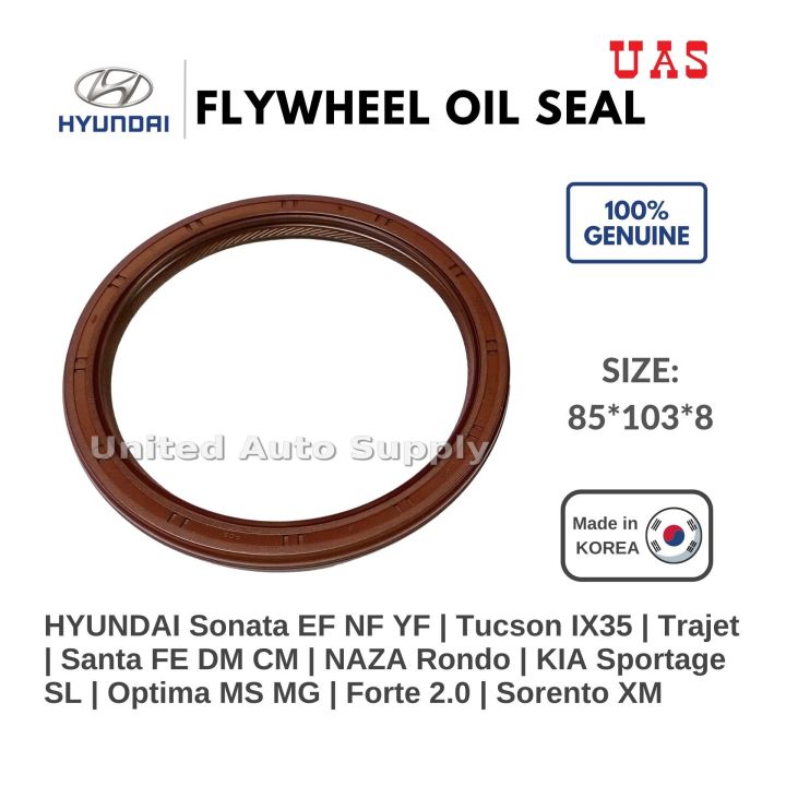 HYUNDAI Flywheel Oil Seal For Sonata EF NF YF Santa FE Tucson Trajet ...