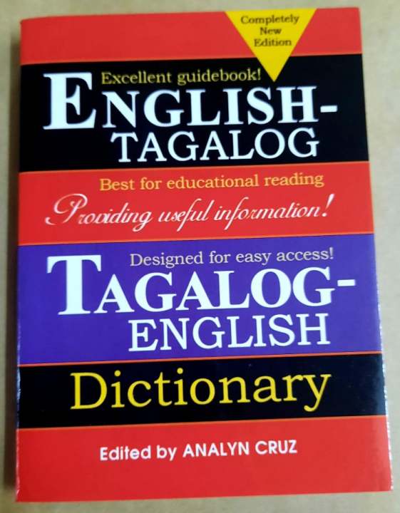 BIG ENGLISH-TAGALOG DICTIONARY (480 PAGES) | Lazada PH