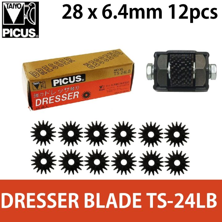 12pcs Taiyo Seiko TS-24LB Dresser Replacement Blade dia-key dresser ...