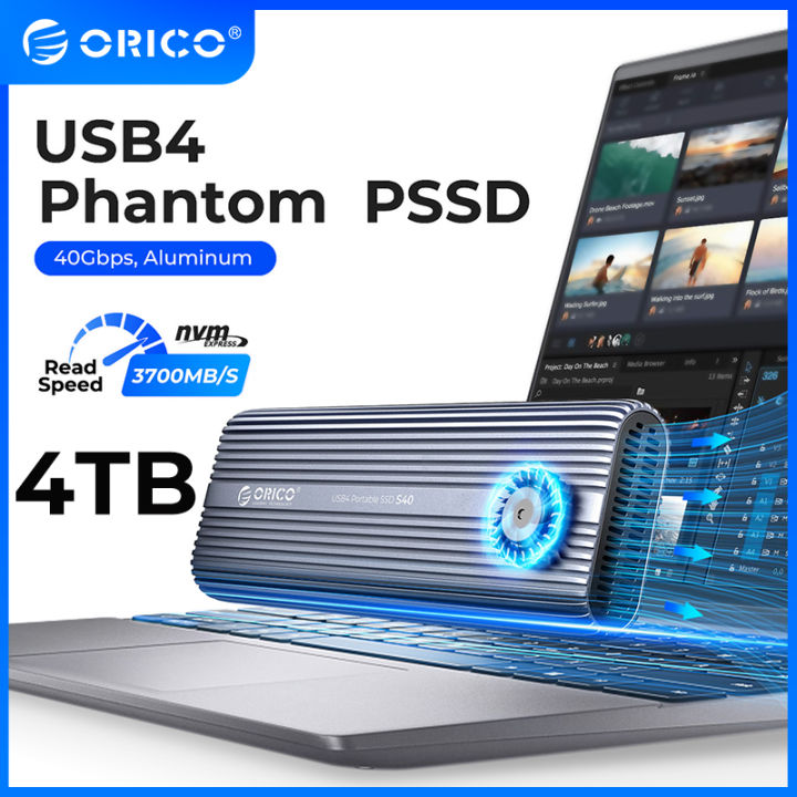ORICO Phantom USB4 40Gpbs Portable SSD 3700MB/s External Solid State ...