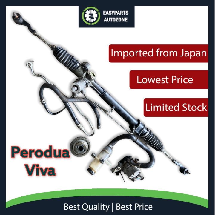 Autozone Original Japan Perodua Viva Power Steering Rack Set Daihatsu ...