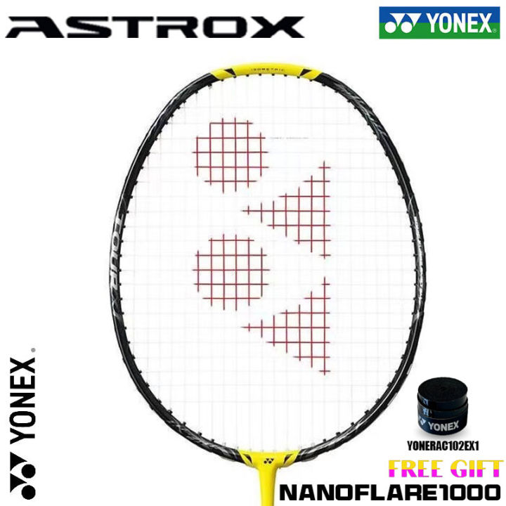 YONEX NANOFLARE 1000Z Badminton Racket Full Carbon Single 26-30Lbs ...